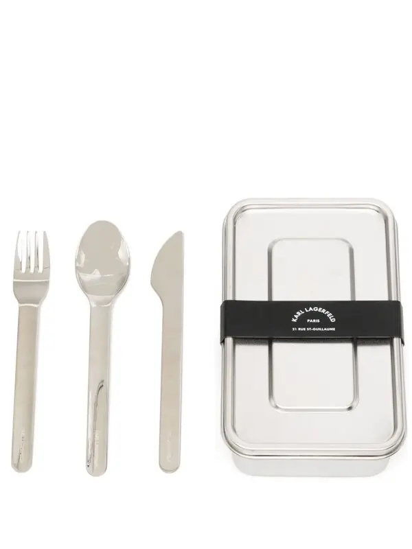 Karl Lagerfeld Picnic Set Bag - Silver