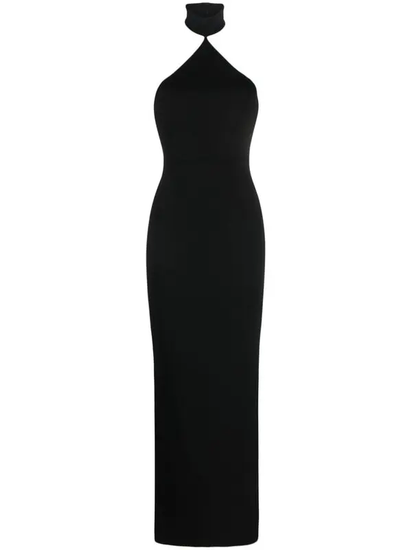 Solace London Blanca Halterneck Maxi Dress