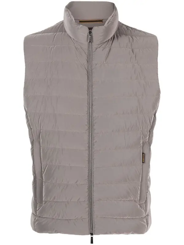 MOORER Zip-up Gilet