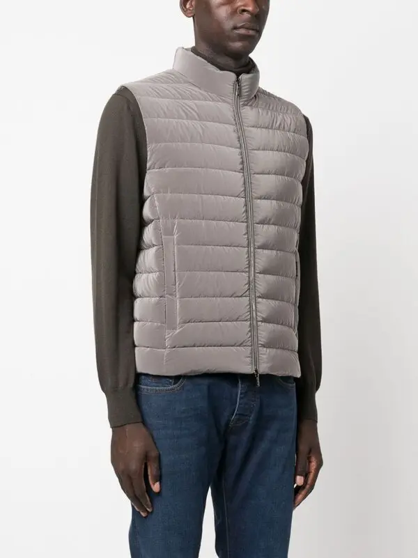 MOORER Zip-up Gilet