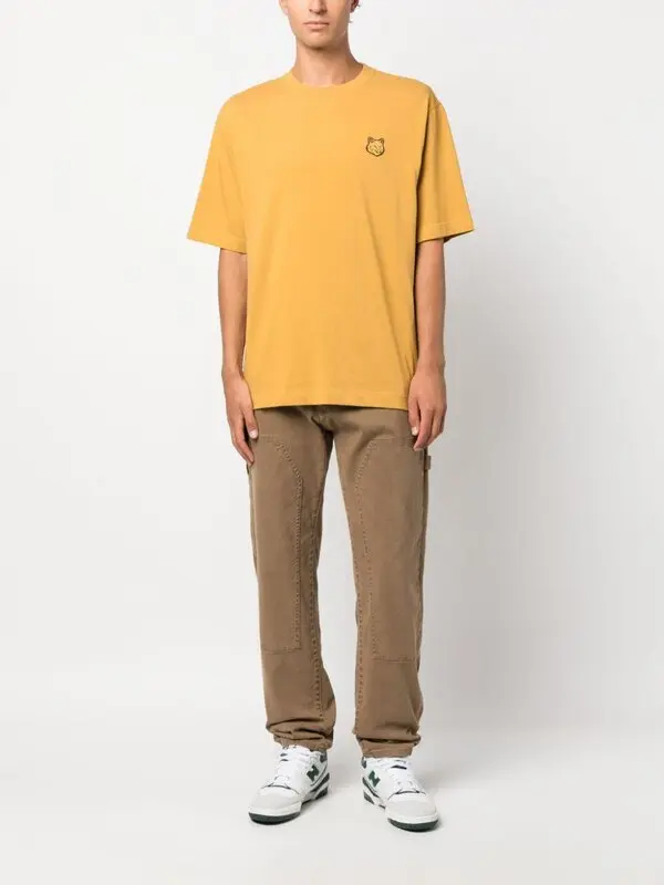 Maison Kitsuné Fox-patch Cotton T-shirt