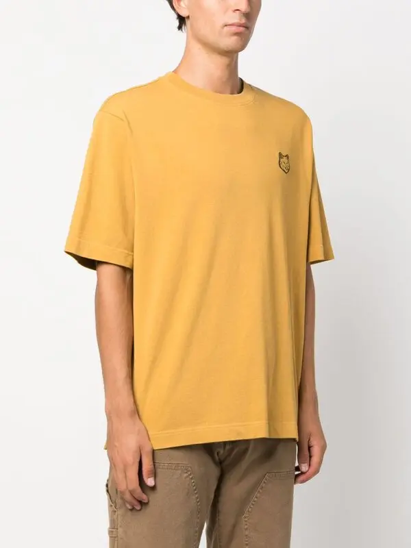 Maison Kitsuné Fox-patch Cotton T-shirt
