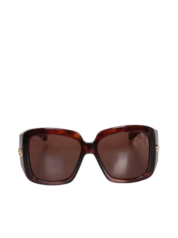 Gucci Tortoiseshell Sunglasses - Brown