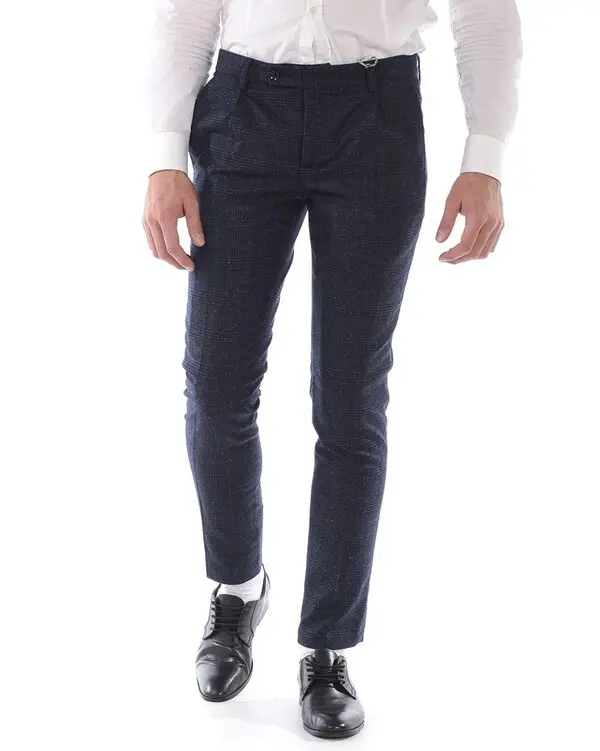 DANIELE ALESSANDRINI Trousers - Blue