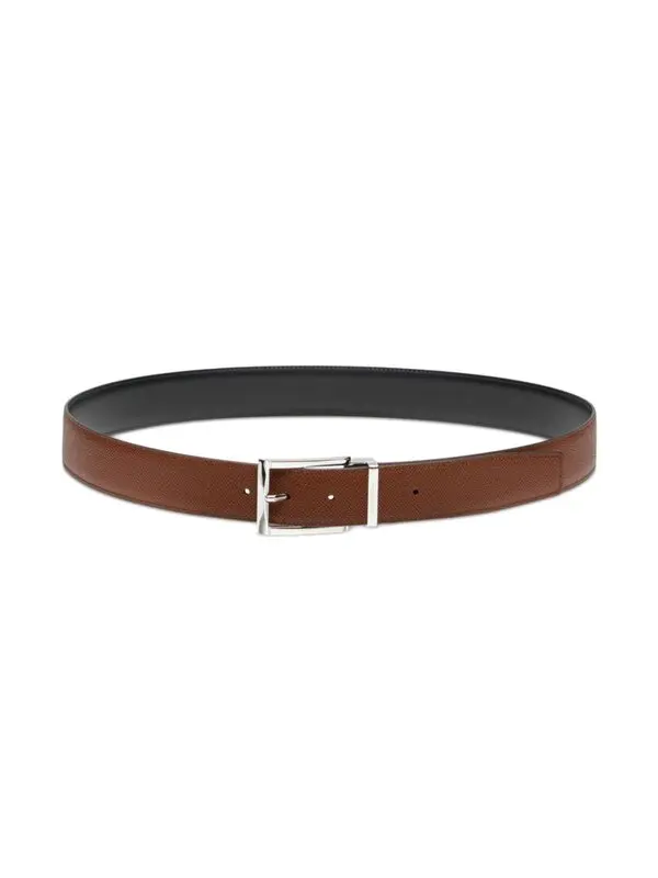 FERRAGAMO Logo-engraved Reversible Belt