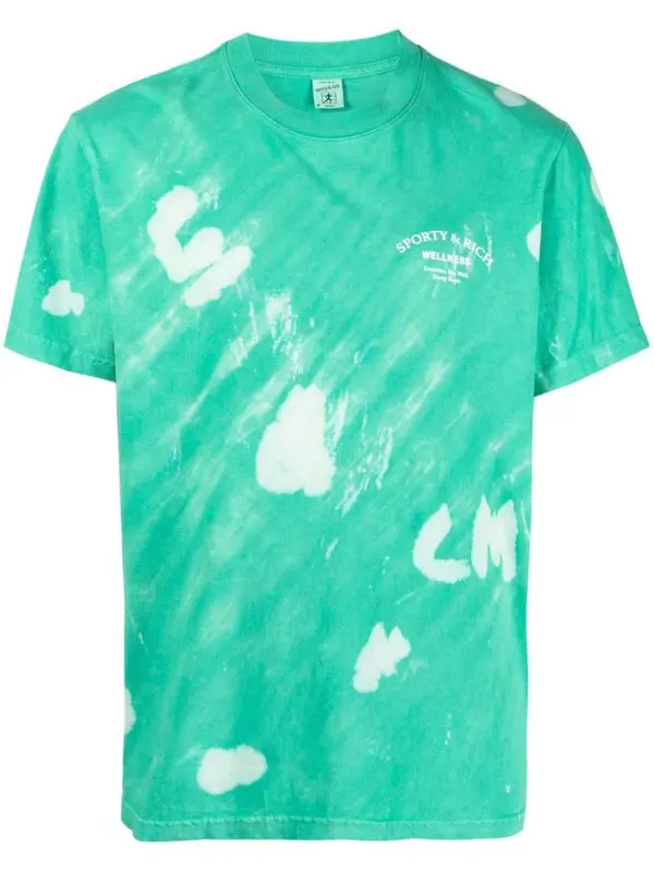 SPORTY & RICH Wellness T-shirt - Green