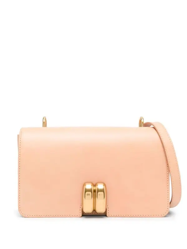 BY MALENE BIRGER Noval Leather Shoulder Bag - Neutrals