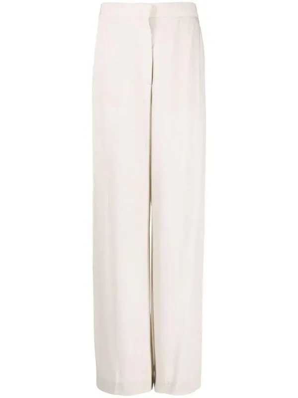 Fabiana Filippi High-waisted Wide-leg Trousers - Neutrals