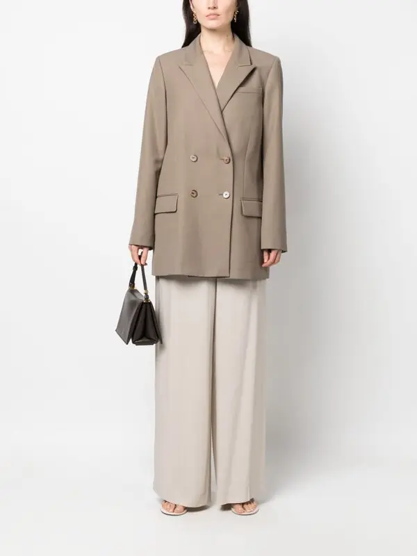 Fabiana Filippi High-waisted Wide-leg Trousers - Neutrals