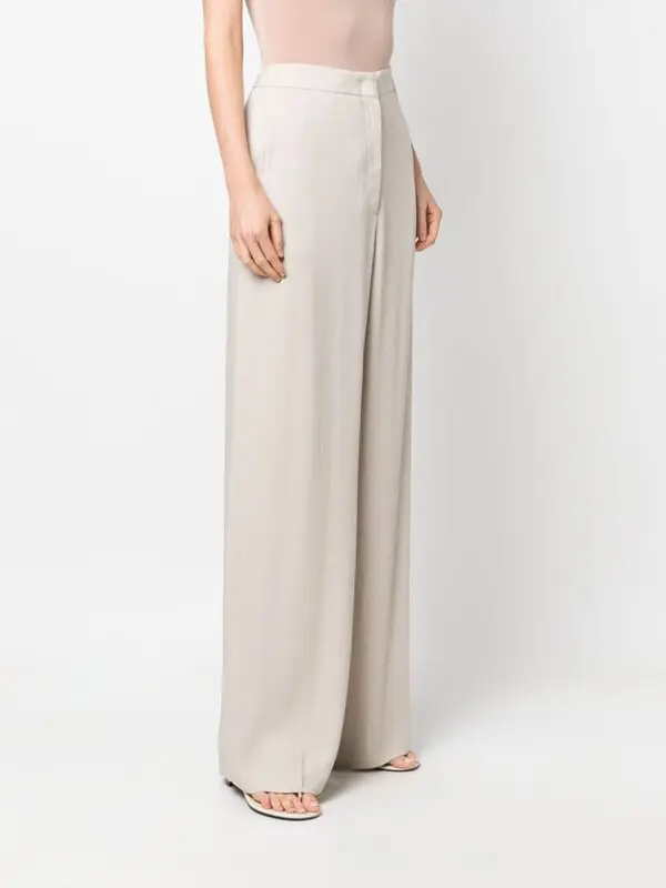 Fabiana Filippi High-waisted Wide-leg Trousers - Neutrals