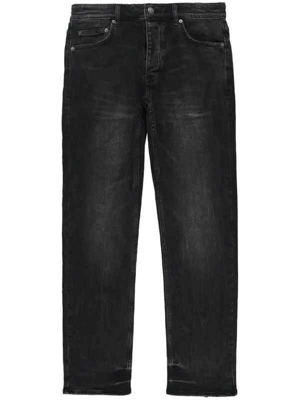 Ksubi Hazlow Knight Straight-leg Jeans - Black