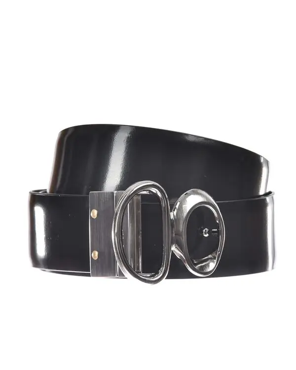 Zegna Leather Belt - Black