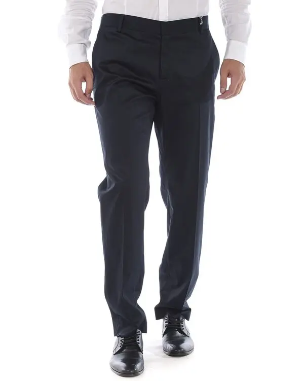 DANIELE ALESSANDRINI Slim Fit Trousers - Blue