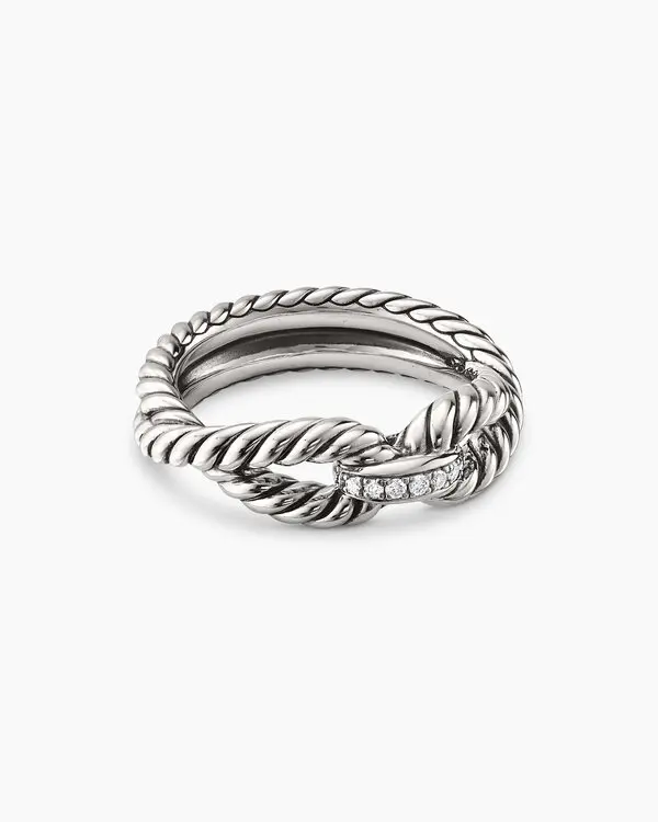 David Yurman Cable Loop Band Ring - Diamond
