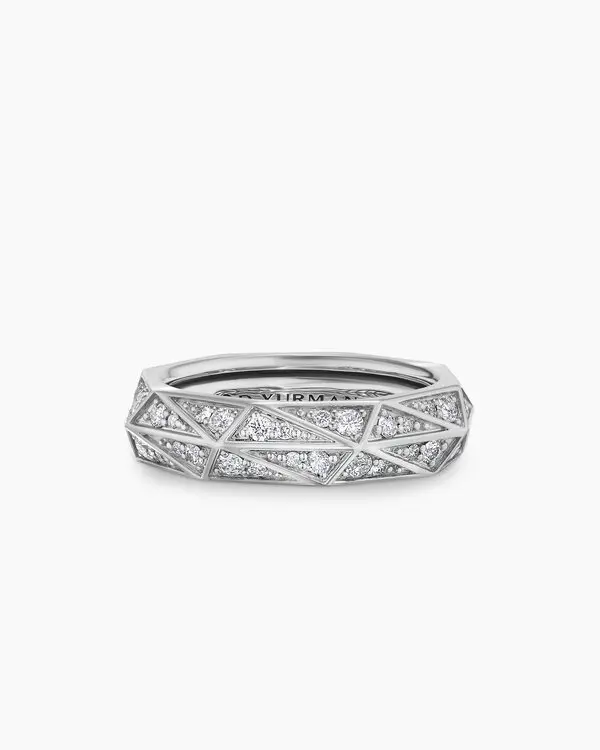 David Yurman Faceted Band Ring - Diamond
