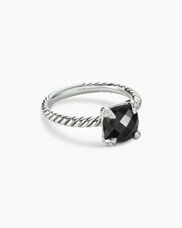 David Yurman Chatelaine Ring - Black Onyx