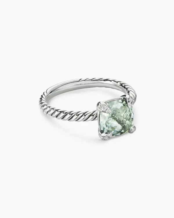 David Yurman Chatelaine Ring - Prasiolite