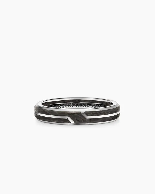 David Yurman Band Ring - Forged Carbon