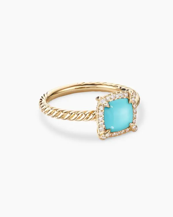 David Yurman Petite Chatelaine® Ring - Turquoise