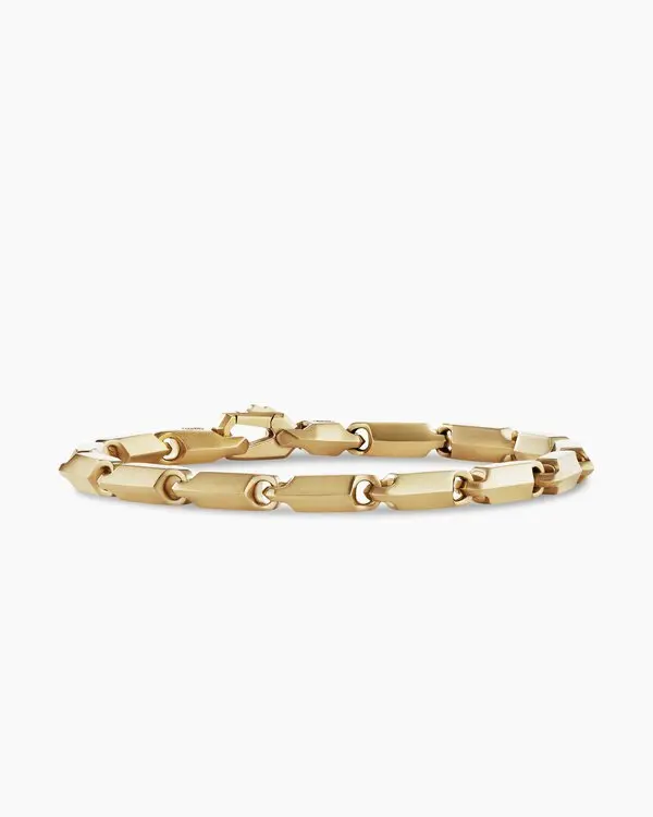 David Yurman Streamline® Link Bracelet - All 18k Yellow Gold