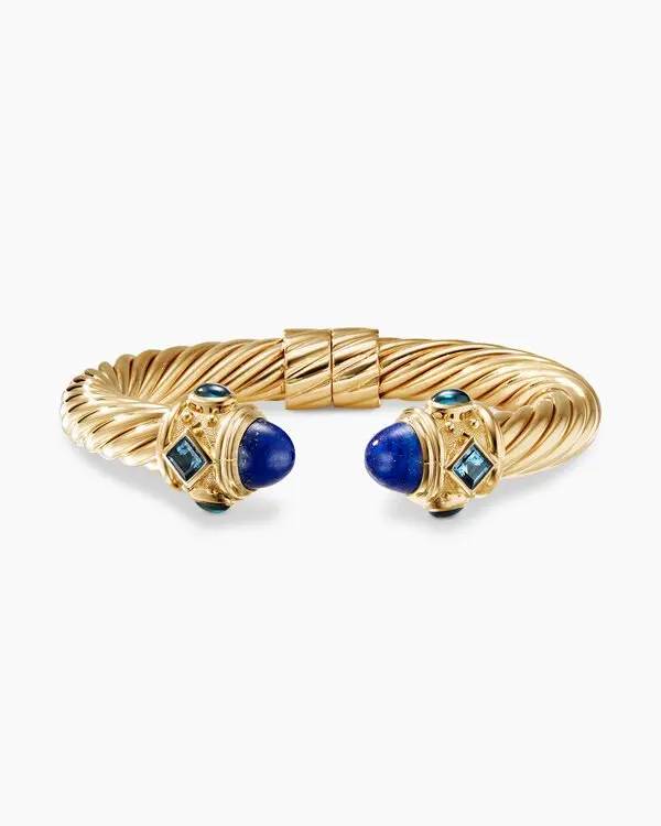 David Yurman Renaissance® Classic Cable Bracelet - Lapis Lazuli
