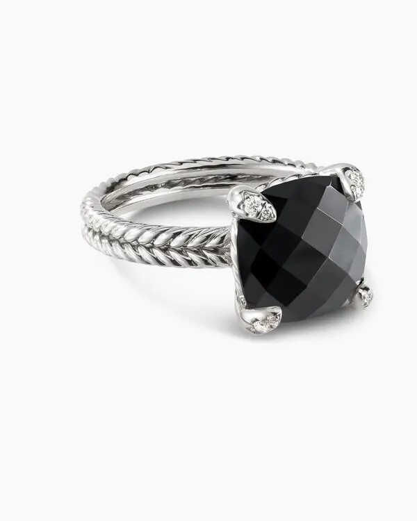 David Yurman Chatelaine Ring - Black Onyx