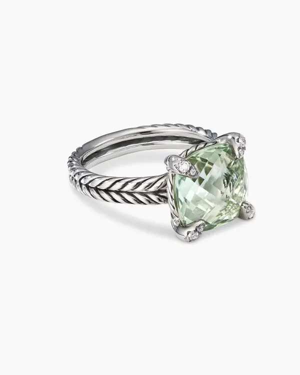 David Yurman Chatelaine Ring - Prasiolite