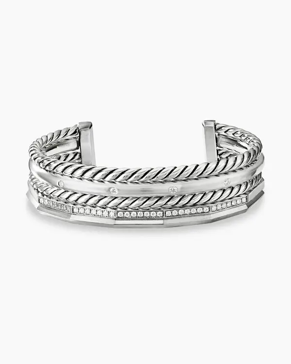 David Yurman Stax Cuff - Diamond
