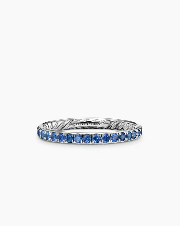 David Yurman Dy Eden Band Ring - Sapphire