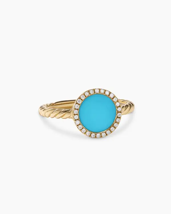 David Yurman Dy Elements Ring - Turquoise