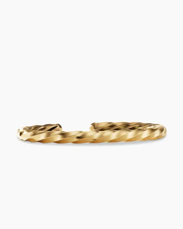 David Yurman Cable Edge® Cuff Bracelet - 18k Gold Recycled