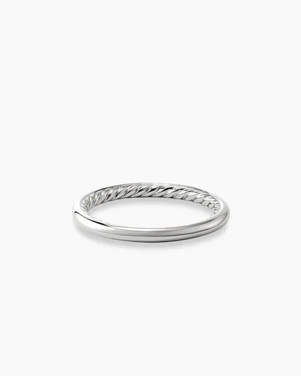 David Yurman Dy Eden Band Ring - Platinum