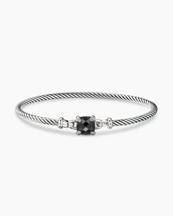 David Yurman Chatelaine Bracelet - Black Onyx