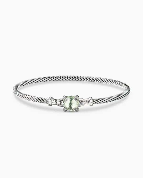 David Yurman Chatelaine Bracelet - Prasiolite