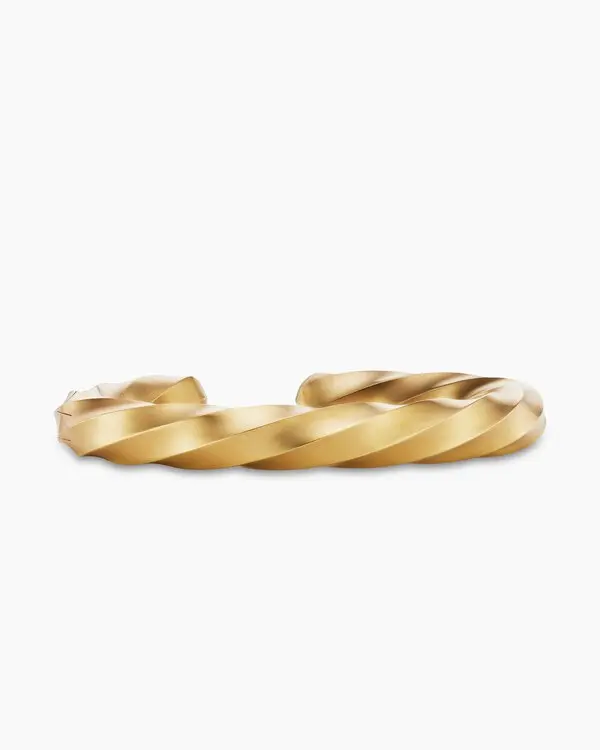 David Yurman Cable Edge® Cuff Bracelet - 18k Gold Recycled