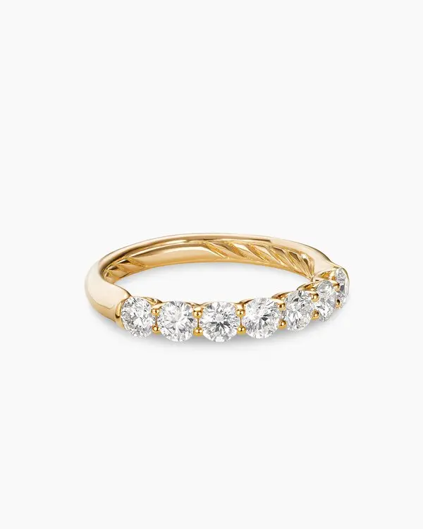 David Yurman Dy Eden Band Ring - Diamond