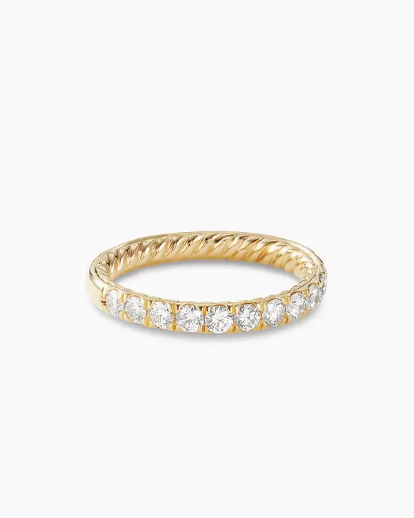David Yurman Dy Eden Band Ring - Diamond