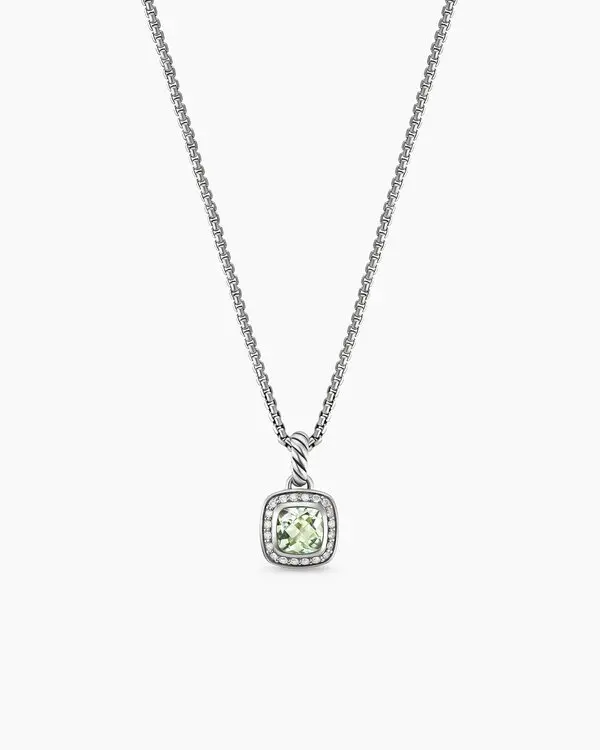 David Yurman Petite Albion® Pendant Necklace - Prasiolite