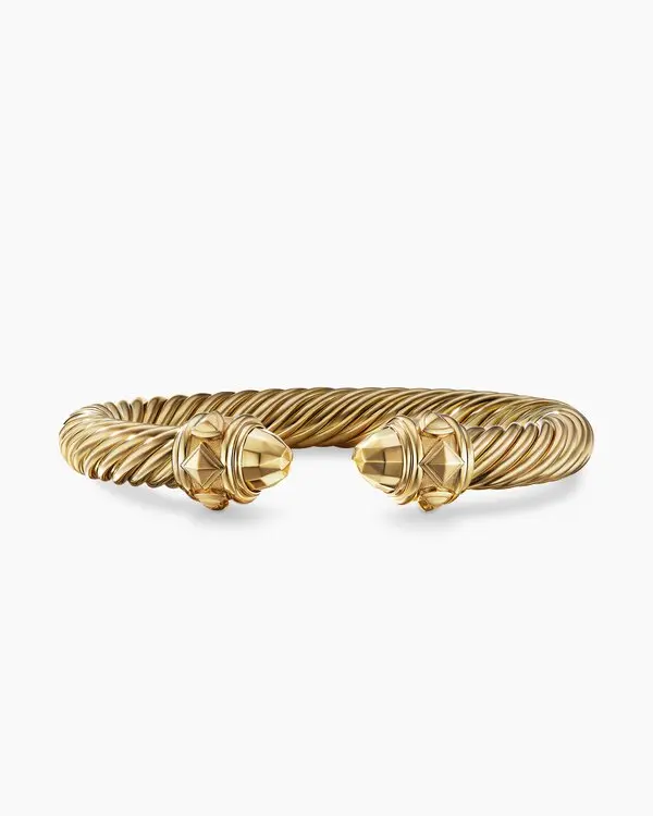 David Yurman Renaissance Cablespira Bracelet - All 18k Yellow Gold