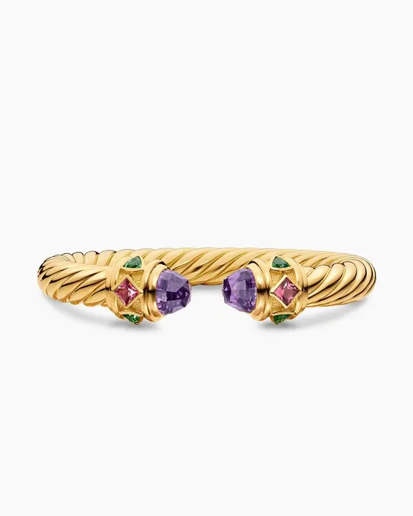 David Yurman Renaissance Cablespira Bracelet - Amethyst
