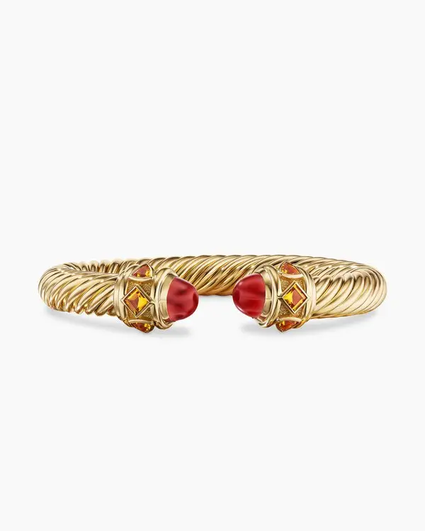 David Yurman Renaissance Cablespira Bracelet - Carnelian