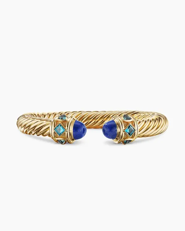 David Yurman Renaissance Cablespira Bracelet - Lapis Lazuli