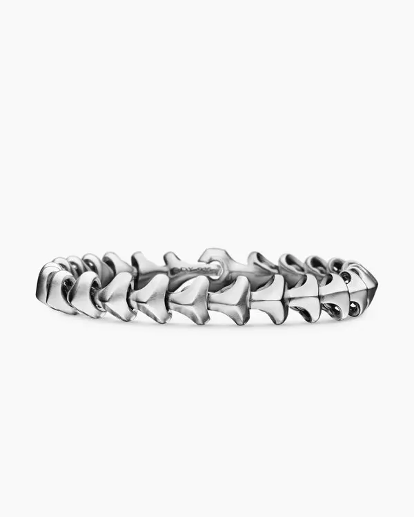 David Yurman Armory Link Bracelet - All Sterling Silver