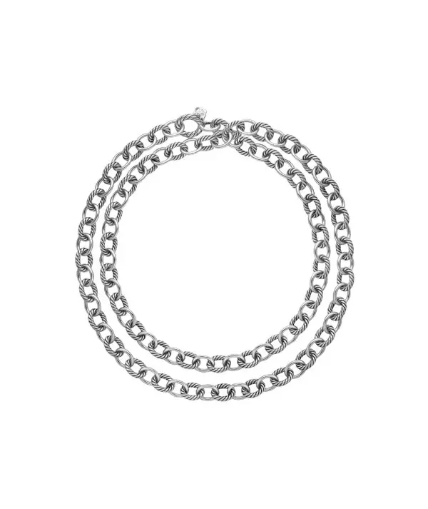 David Yurman Oval Link Chain Necklace - Multicolor