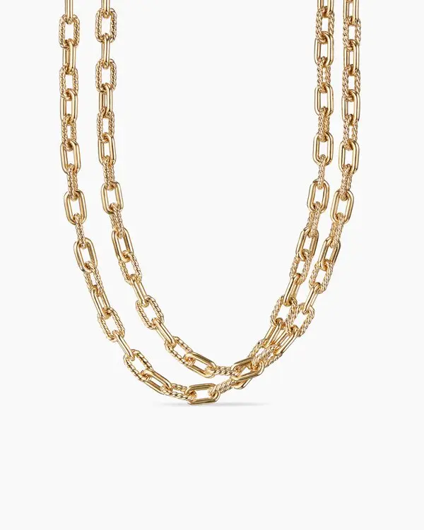 David Yurman Dy Madison® Chain Necklace In 18k Yellow Gold - All 18k Yellow Gold