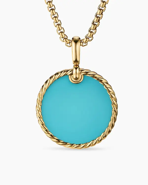 David Yurman Dy Elements® Pendant - Turquoise