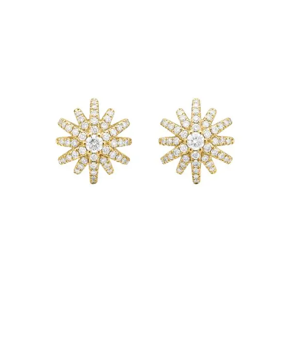David Yurman Starburst Stud Earrings - Diamond