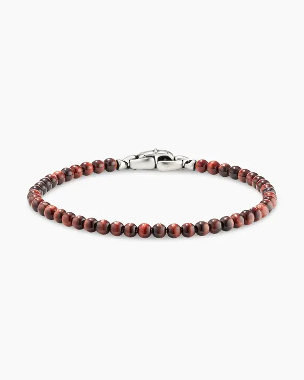 David Yurman Spiritual Bead Bracelet - Red Tigers Eye