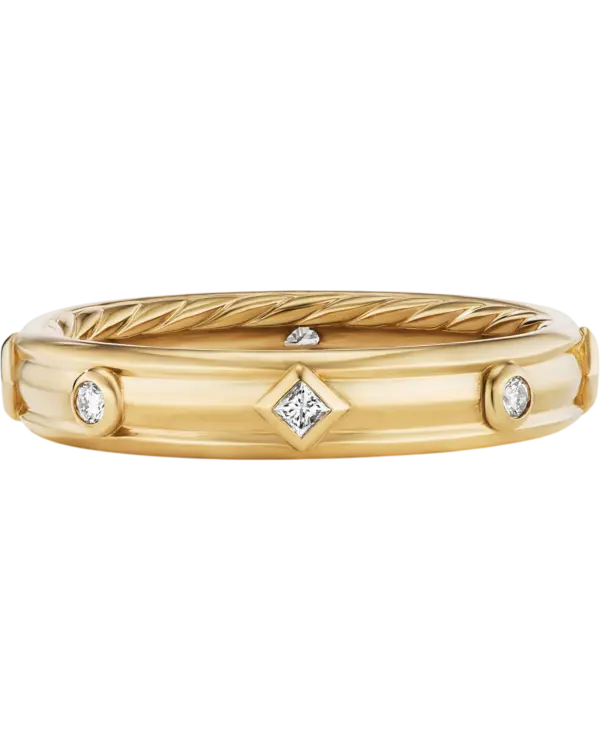 David Yurman Renaissance Band Ring - Diamond