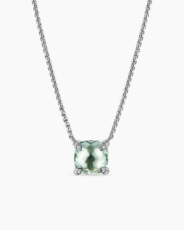 David Yurman Petite Chatelaine® Pendant Necklace - Prasiolite